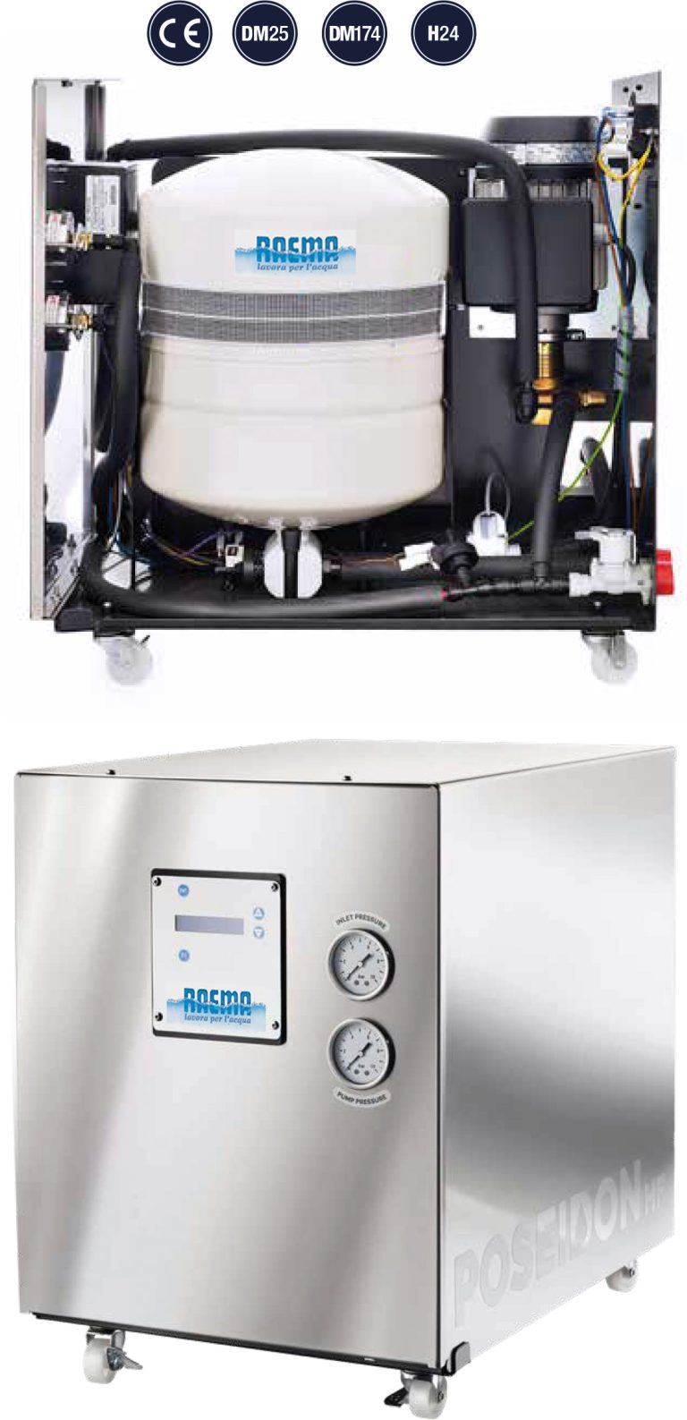 OSMOSI INVERSA MOD. RO-FAST-EASY-HDO A FLUSSO DIRETTO PER ACQUE ...